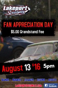 Fan Appreciation Day at Lakeport Speedway - NorCal Racing News