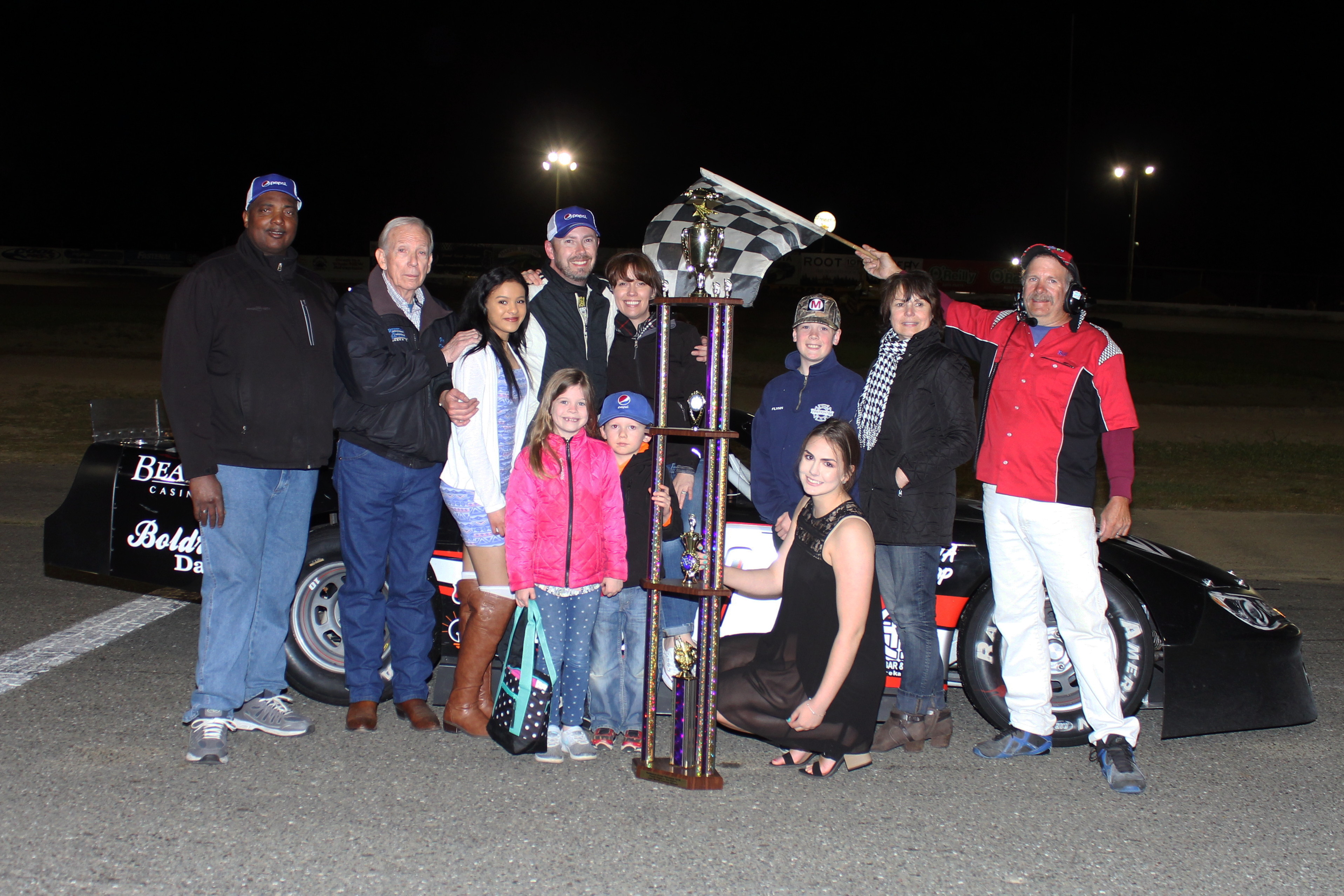 First time winners, big crashes mark memorable night at Redwood Acres ...
